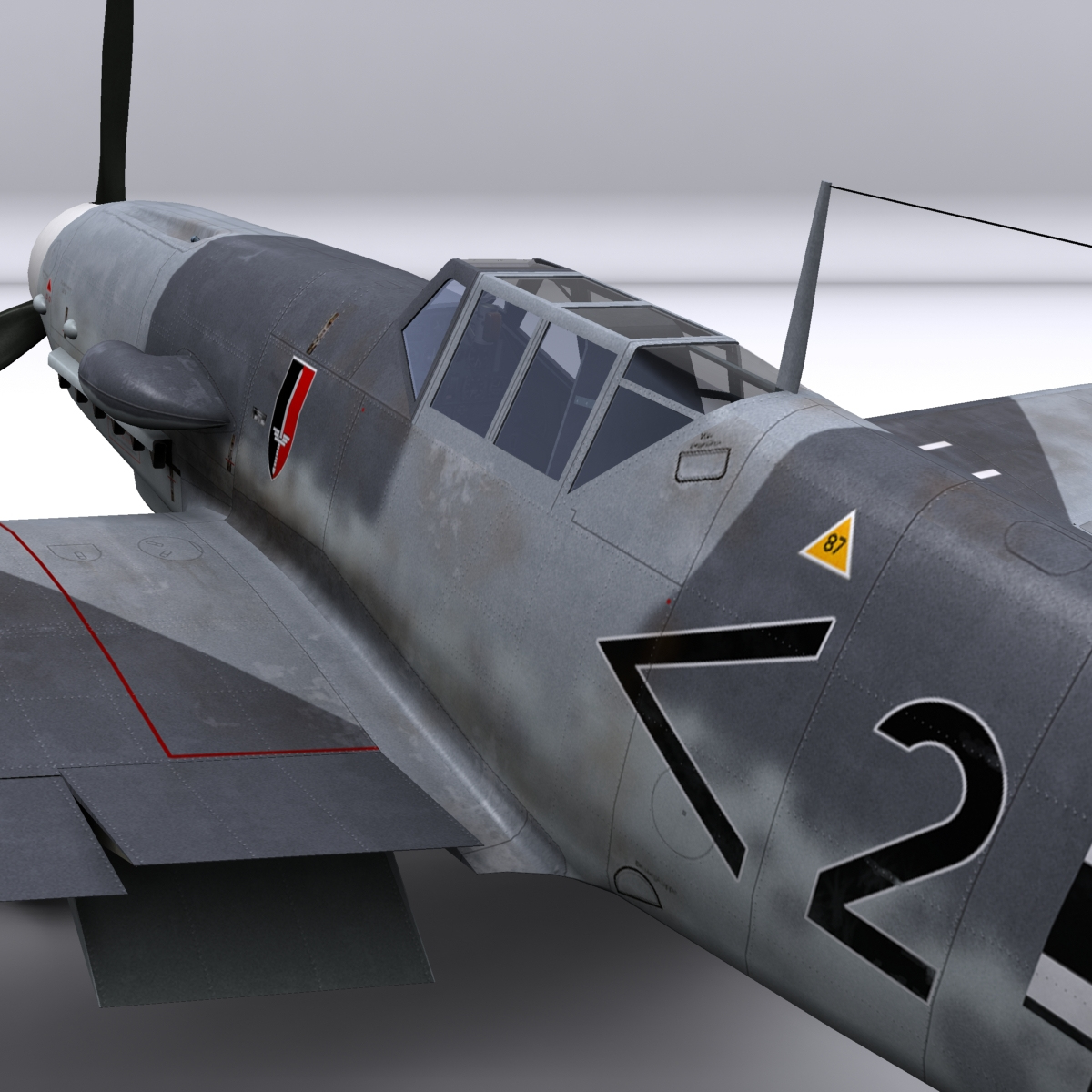 3d german gunther rall model