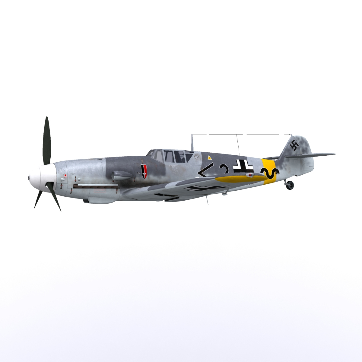 3d german gunther rall model
