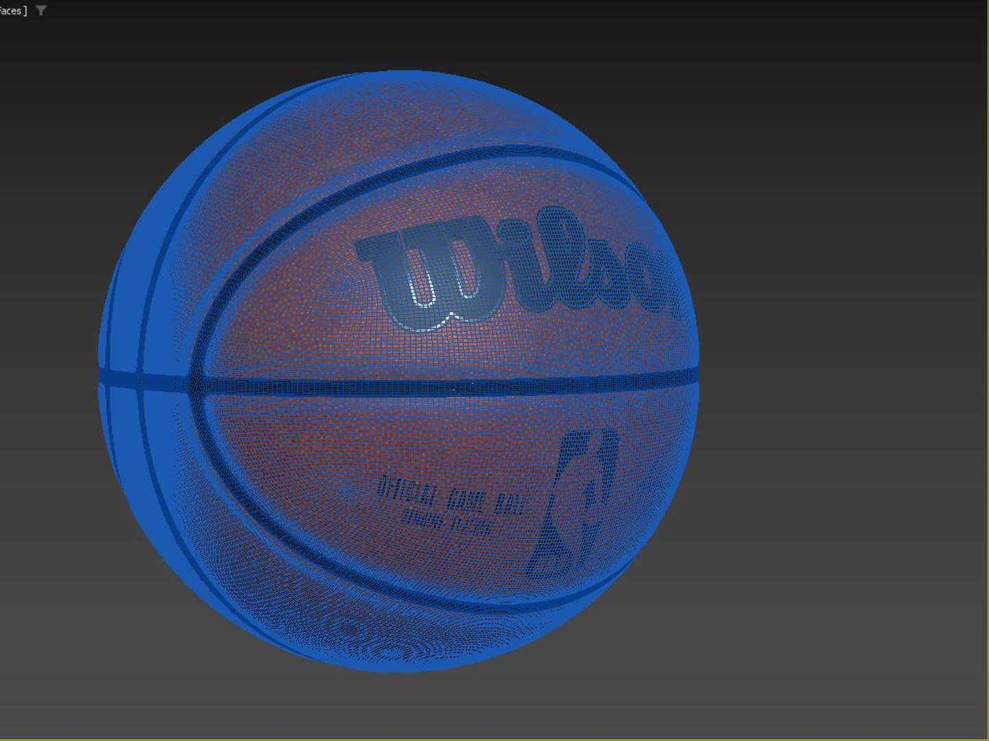 NBA Official Game Basketball 3D Model - TurboSquid 2267501