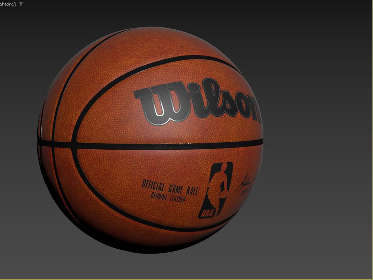 NBA Official Game Basketball 3D Model - TurboSquid 2267501