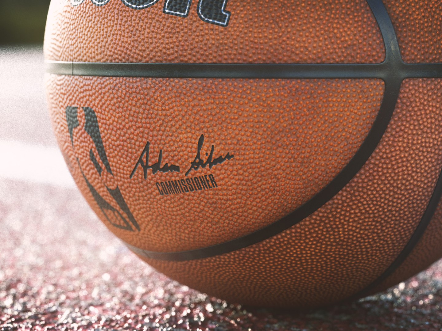 NBA Official Game Basketball 3D Model - TurboSquid 2267501