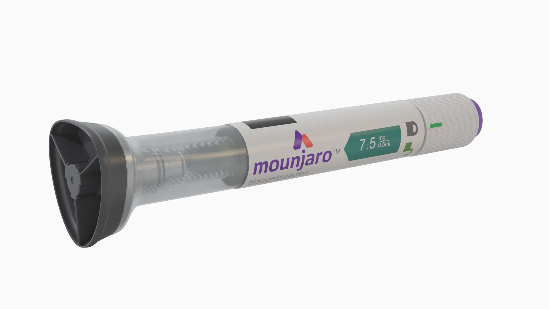 3D Mounjaro Pen Model - TurboSquid 2342782