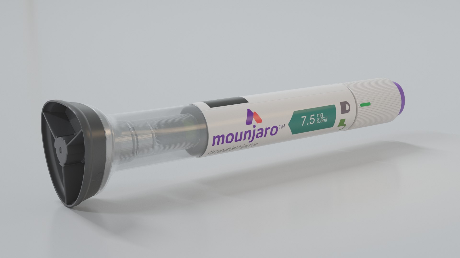 3D Mounjaro Pen Model - TurboSquid 2342782