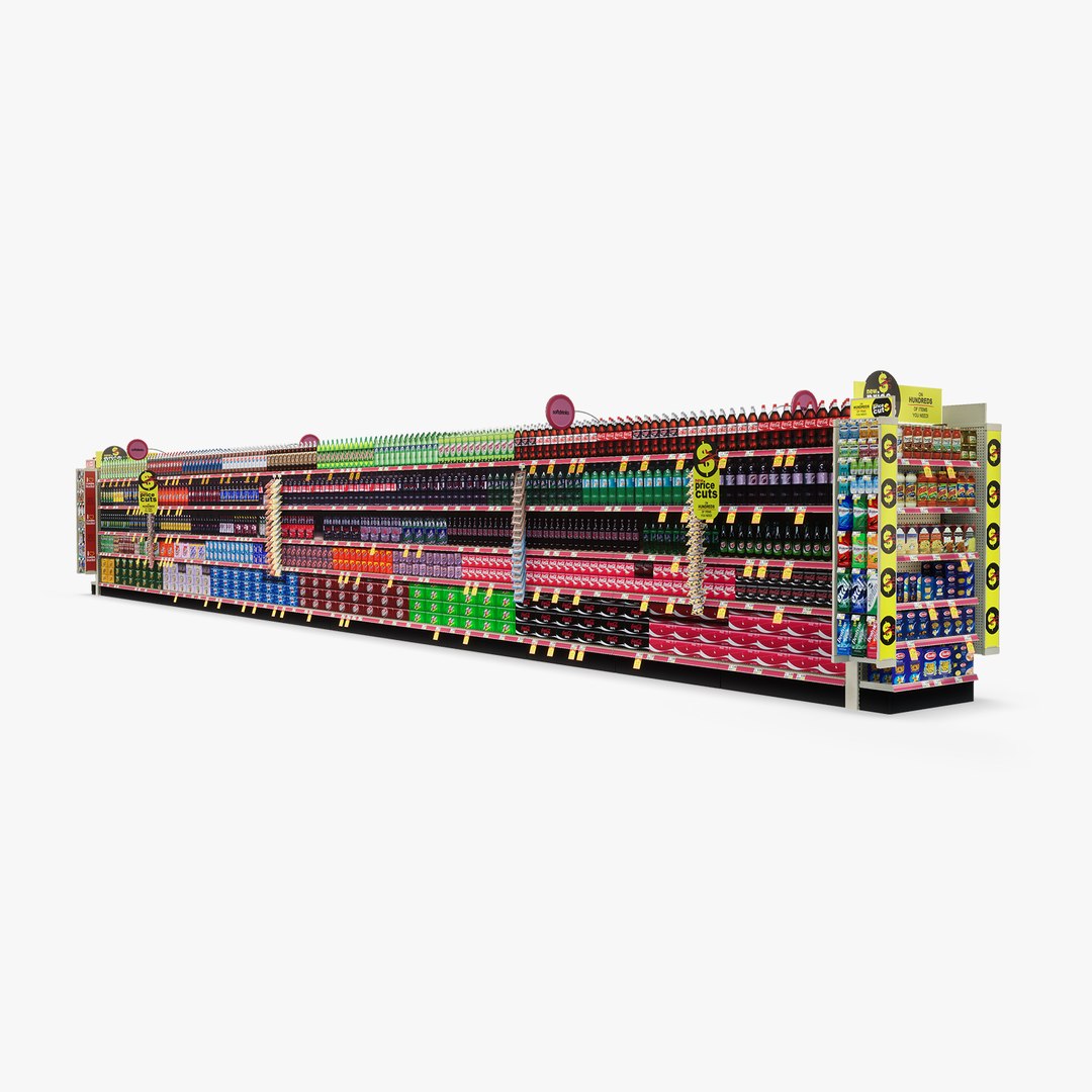 3D Model Aisle 08 - - TurboSquid 1288079