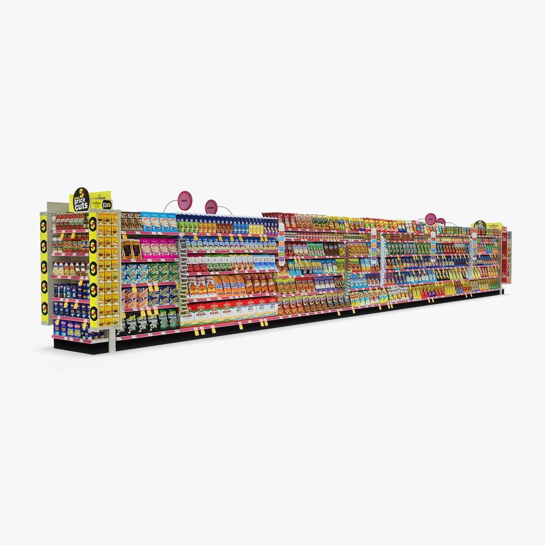 3D Model Aisle 08 - - TurboSquid 1288079