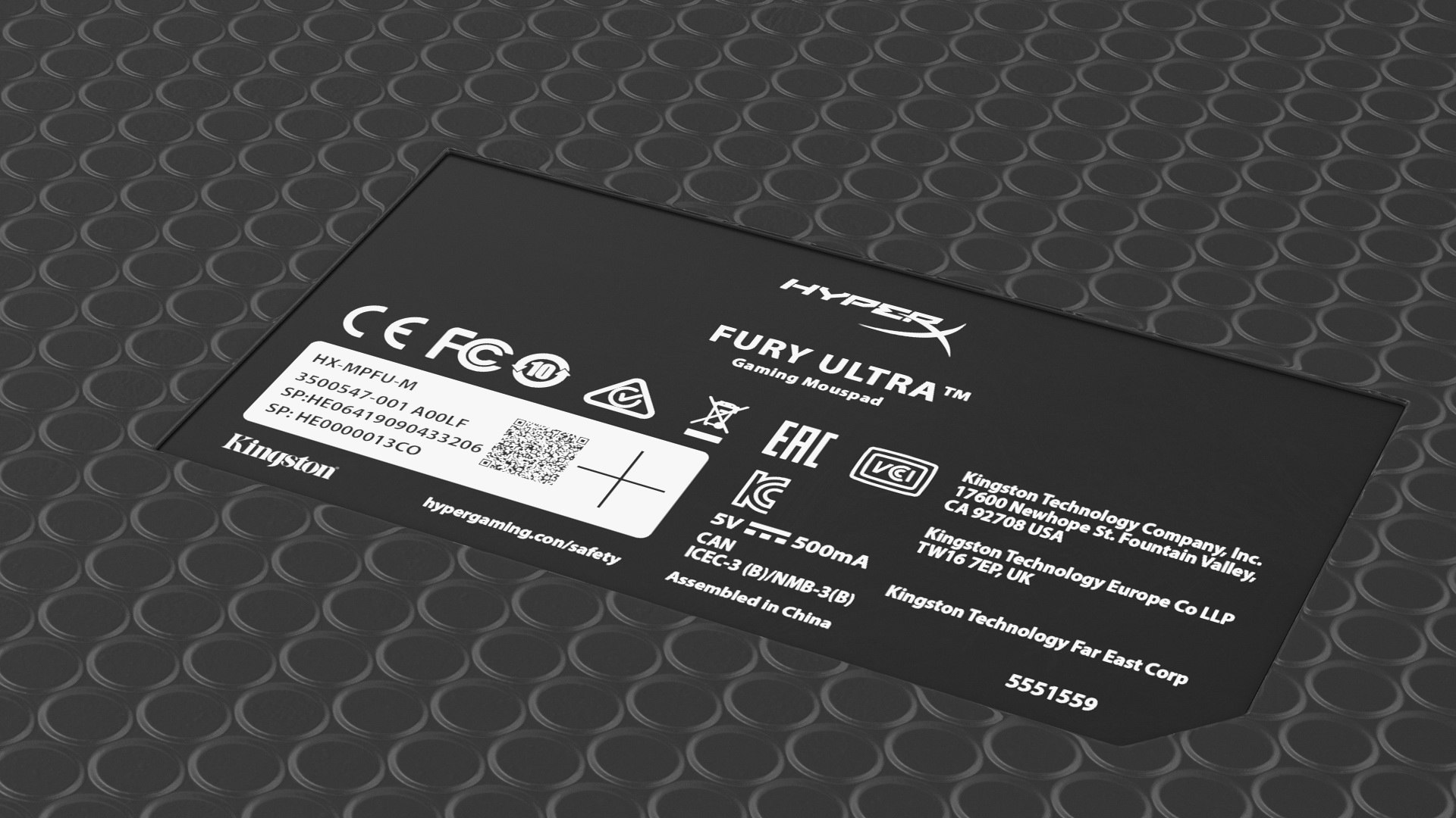3D Hyperx Fury Ultra Rgb - TurboSquid 1700609