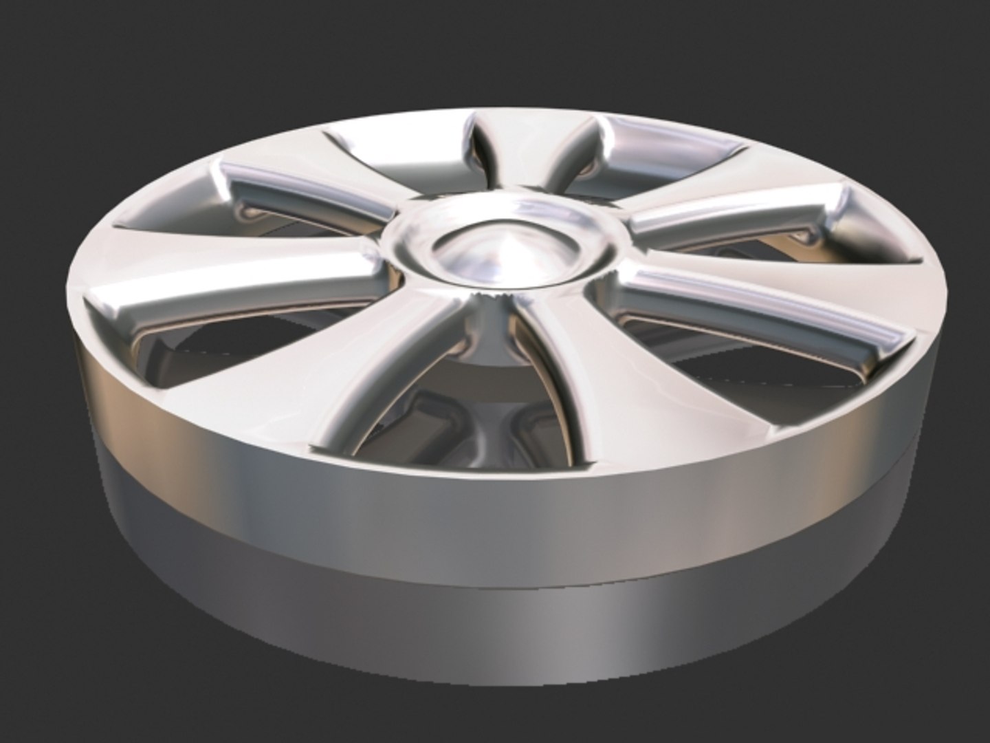max 7 spoke alloy wheel