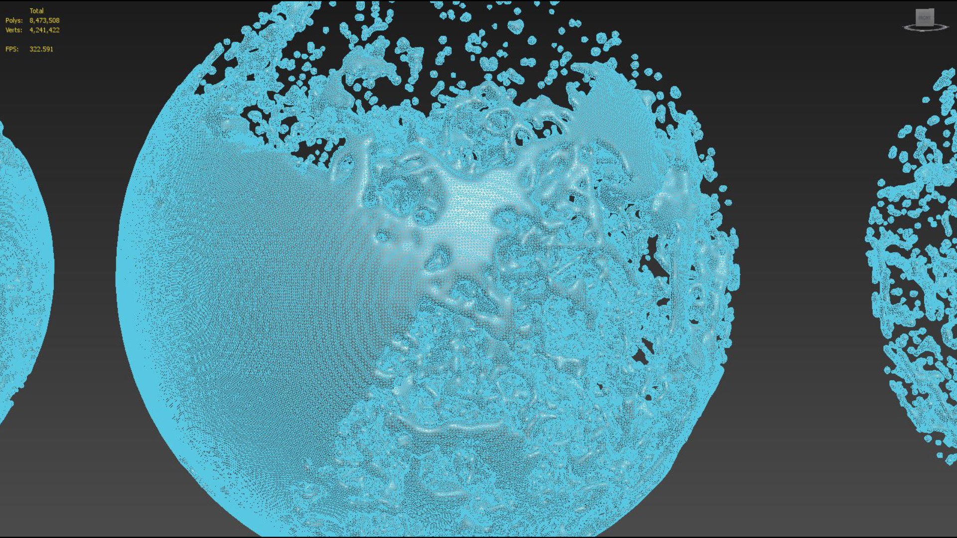 Water Ball Splash Animation 3D - TurboSquid 1952313