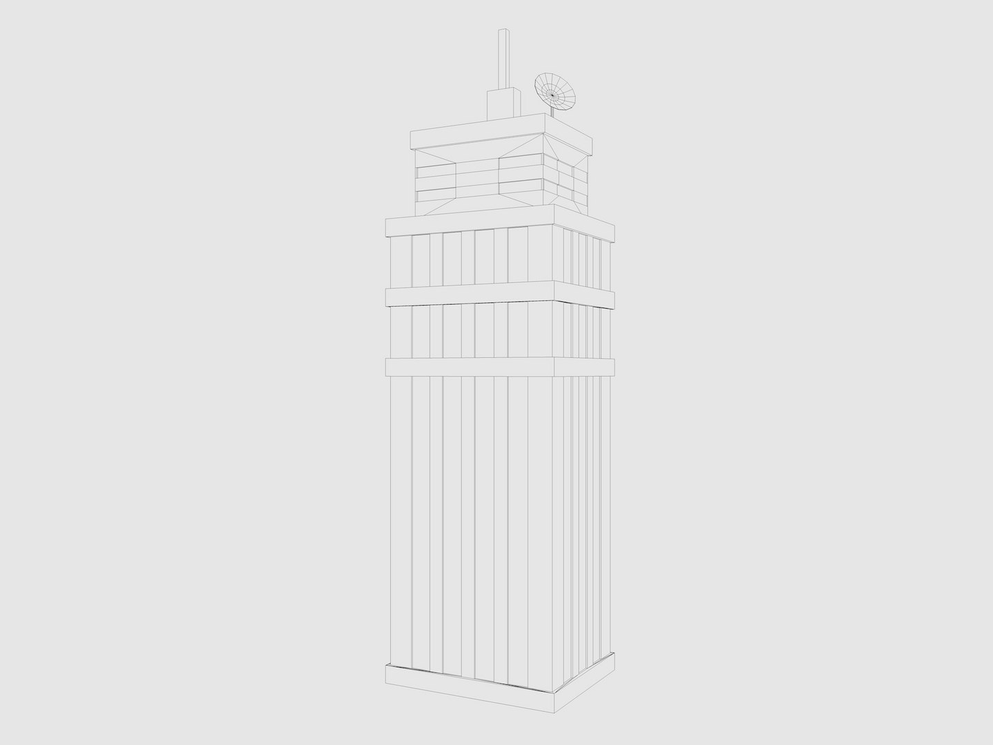 3D Cartoon Skyscraper Pack Low-poly 3D Model Model - TurboSquid 2259116