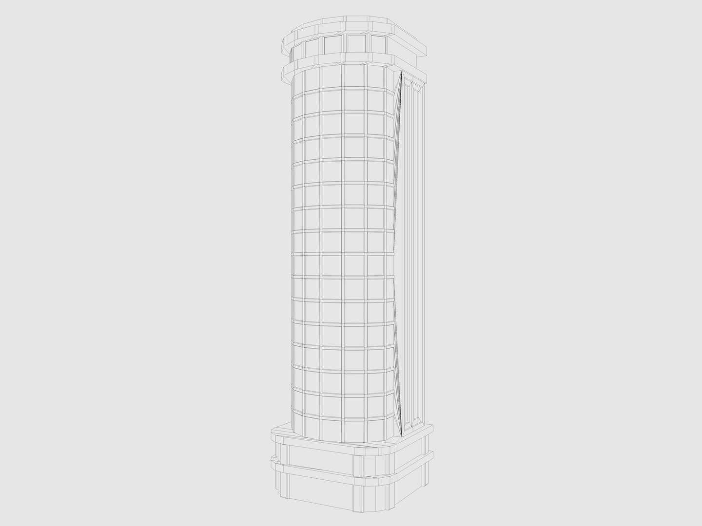 3D Cartoon Skyscraper Pack Low-poly 3D Model Model - TurboSquid 2259116