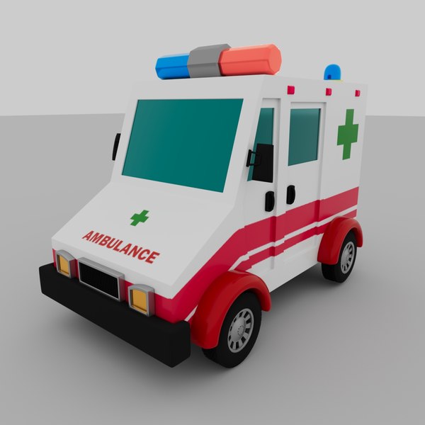 3D model Toy car Ambulance - TurboSquid 2014564