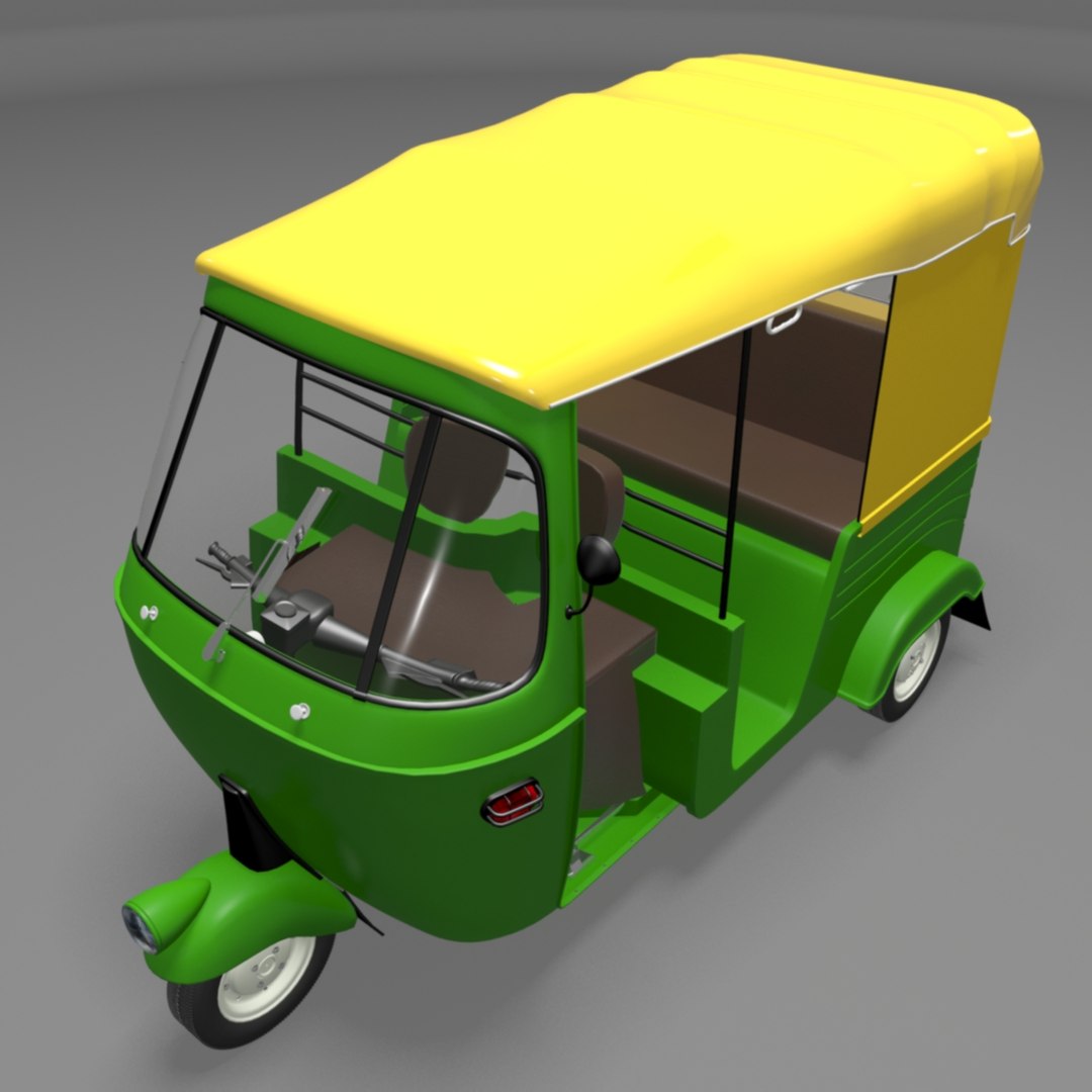 3d Model Auto Rickshaw