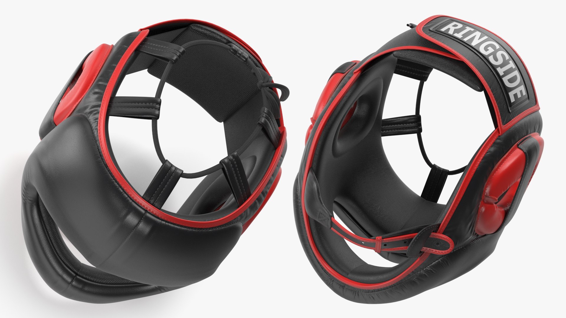 Face Protector Boxing Helmet Closed Type For Sparring Black 3D Model ...