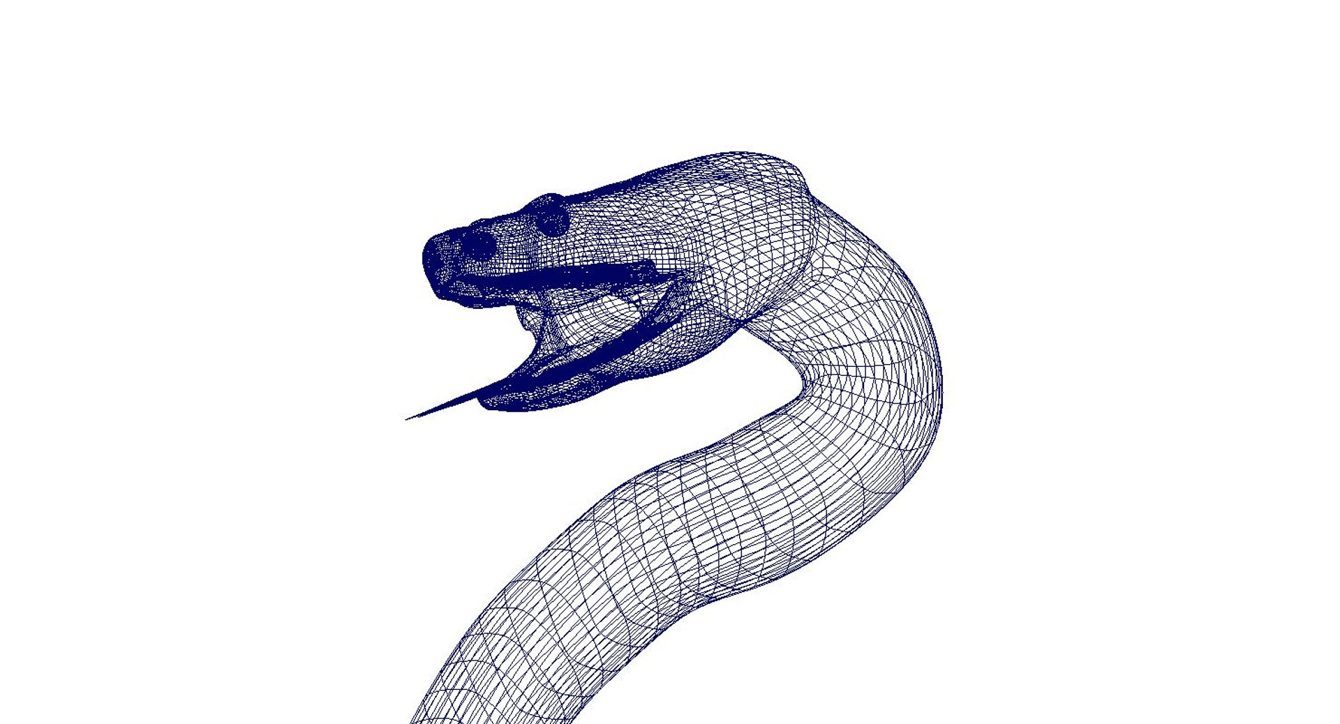 Viper Snake 3D Model - TurboSquid 1433400