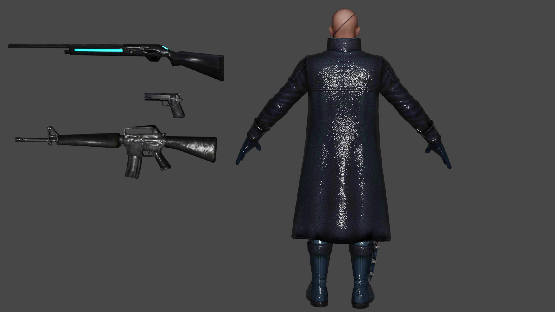 Nick Fury 3D Model - TurboSquid 2285878