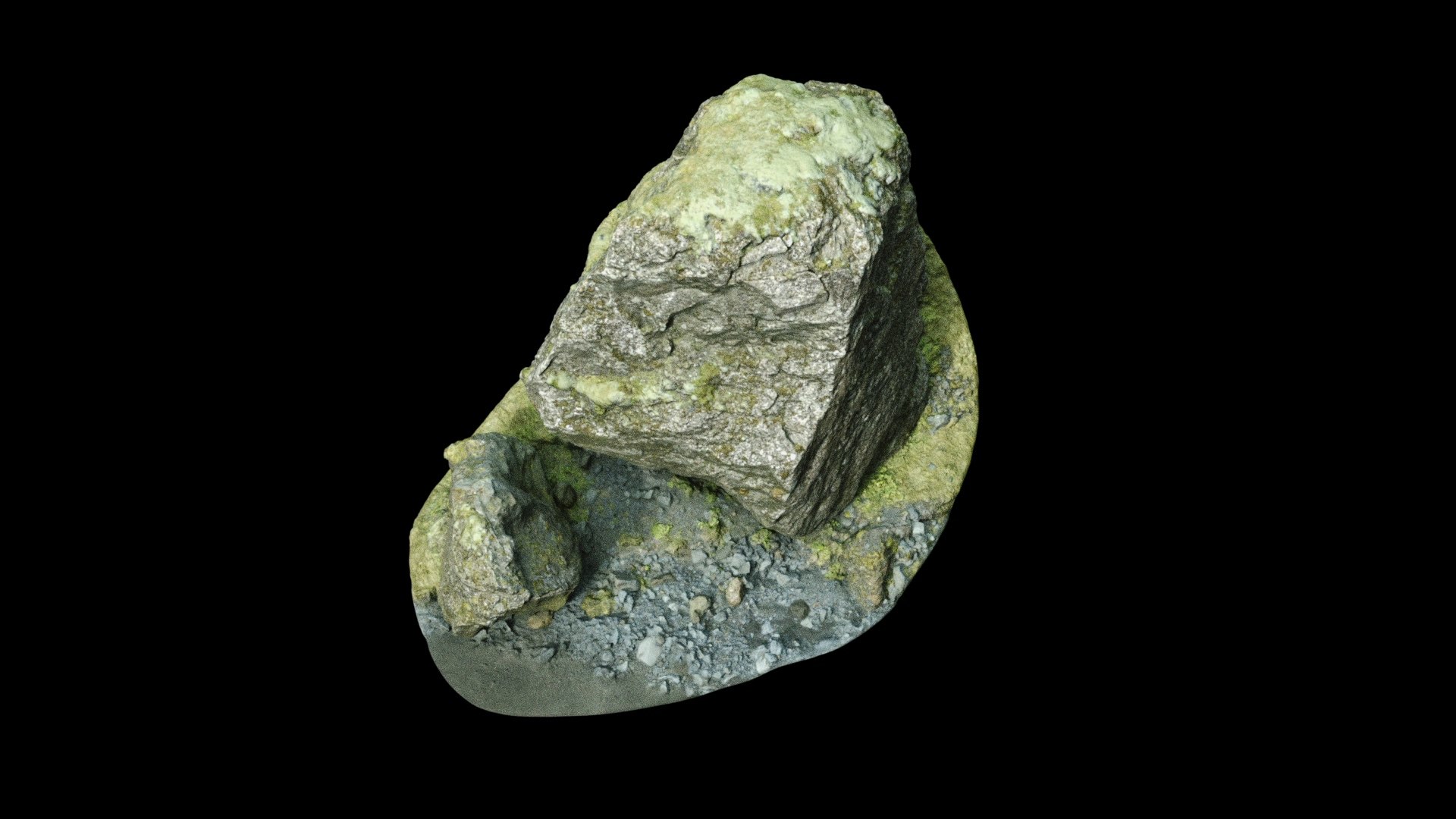 3D Icelandic Boulder Btyt - TurboSquid 2187816