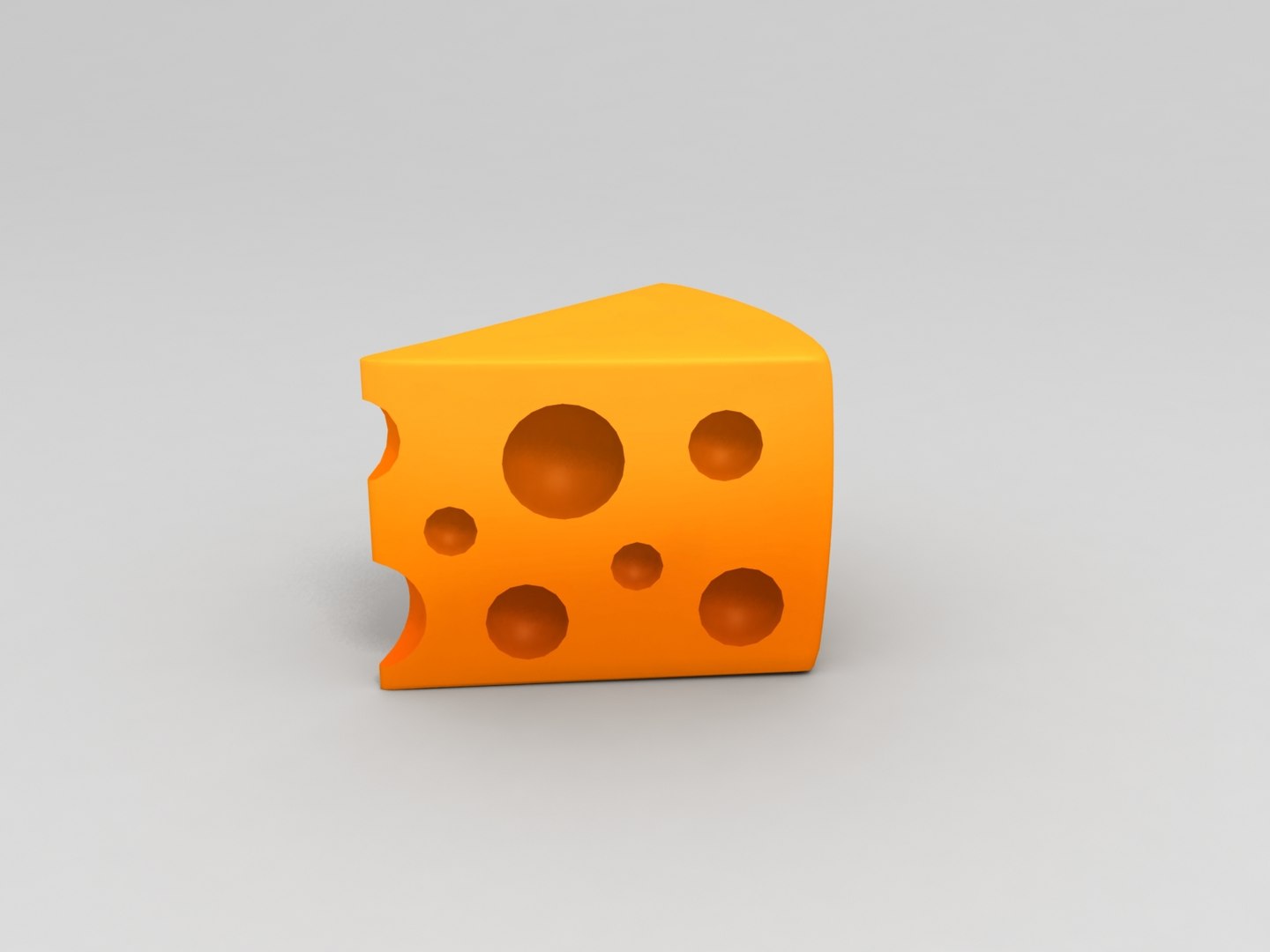 3D Cheese - TurboSquid 1179849