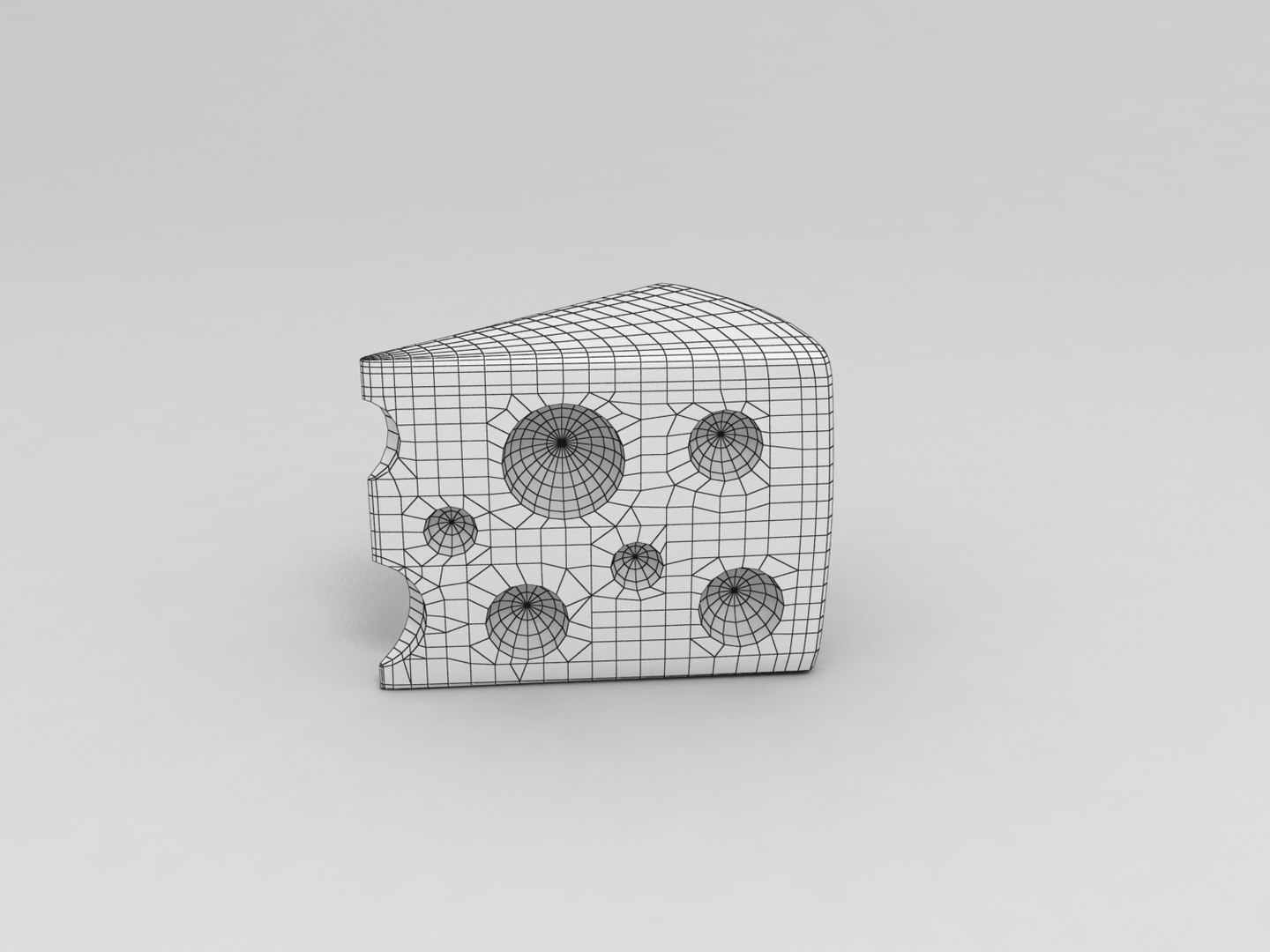 3D Cheese - TurboSquid 1179849