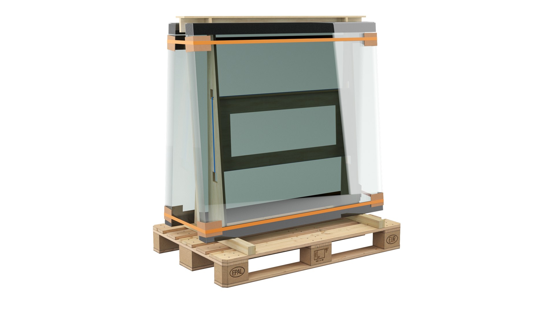 Single A-Frame Pallet Model - TurboSquid 2040232