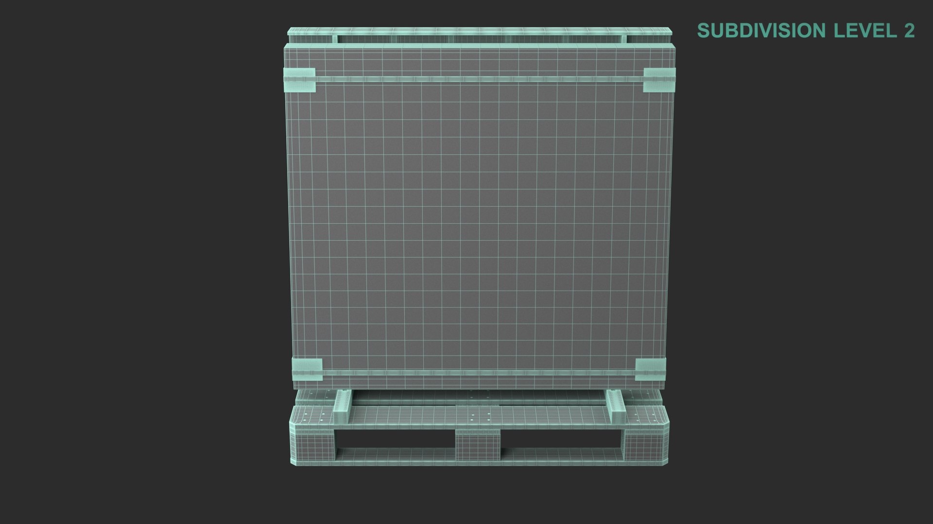 Single A-Frame Pallet Model - TurboSquid 2040232