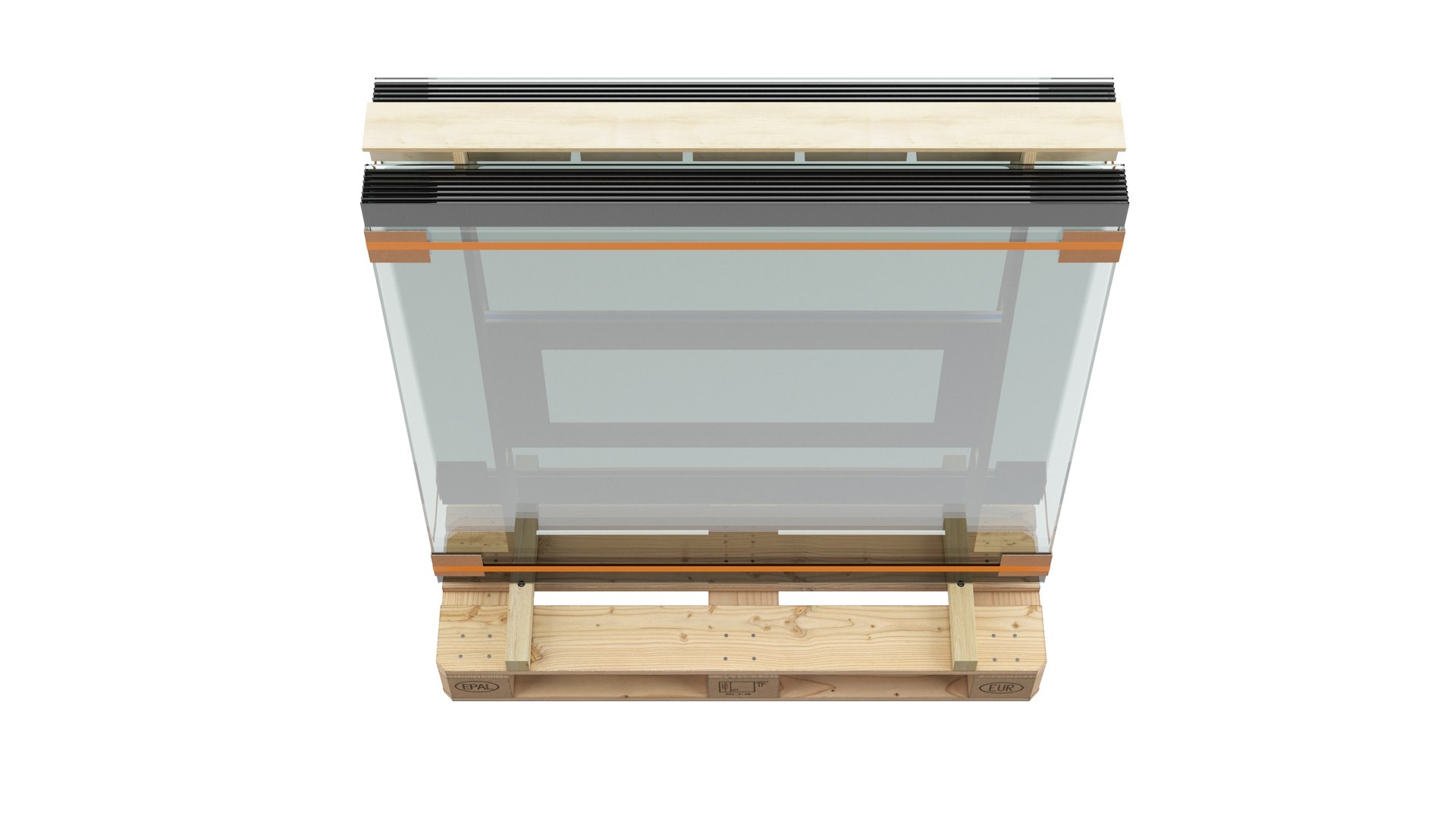 Single A-Frame Pallet Model - TurboSquid 2040232