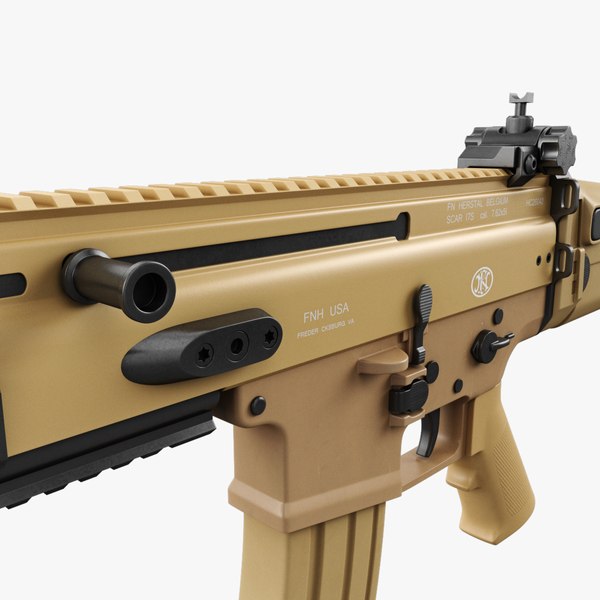 SCAR 소총 3D 모델 - TurboSquid 1172972