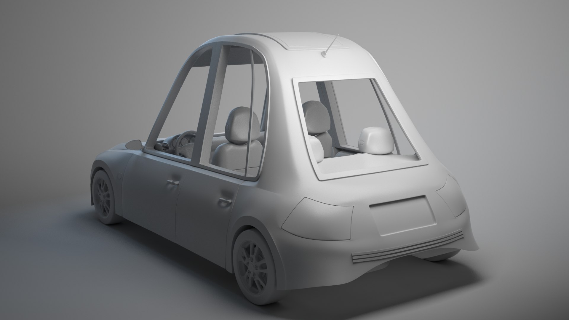 3D Cartoon Car Model | 1145008 | TurboSquid