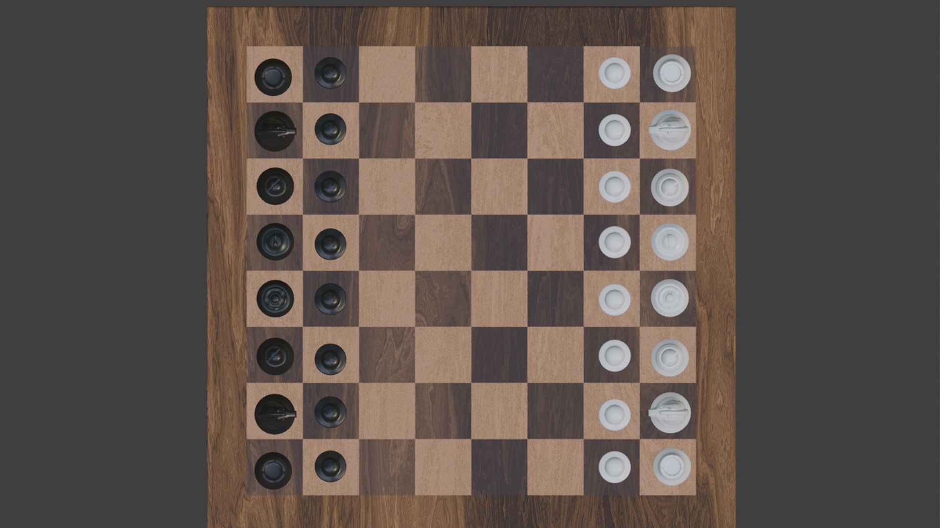 3D Chess Set Pawn Knight Bishop Queen Rook King - TurboSquid 2183401