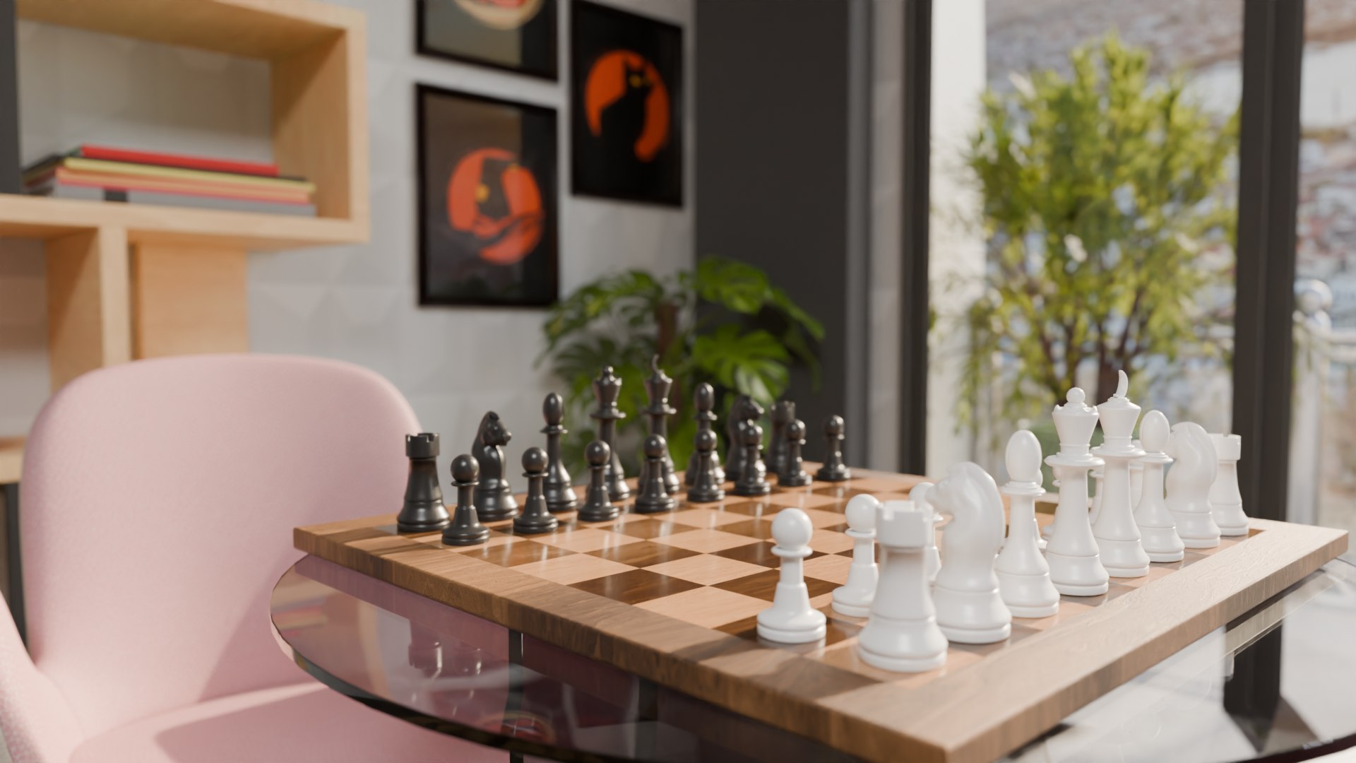 3D Chess Set Pawn Knight Bishop Queen Rook King - TurboSquid 2183401