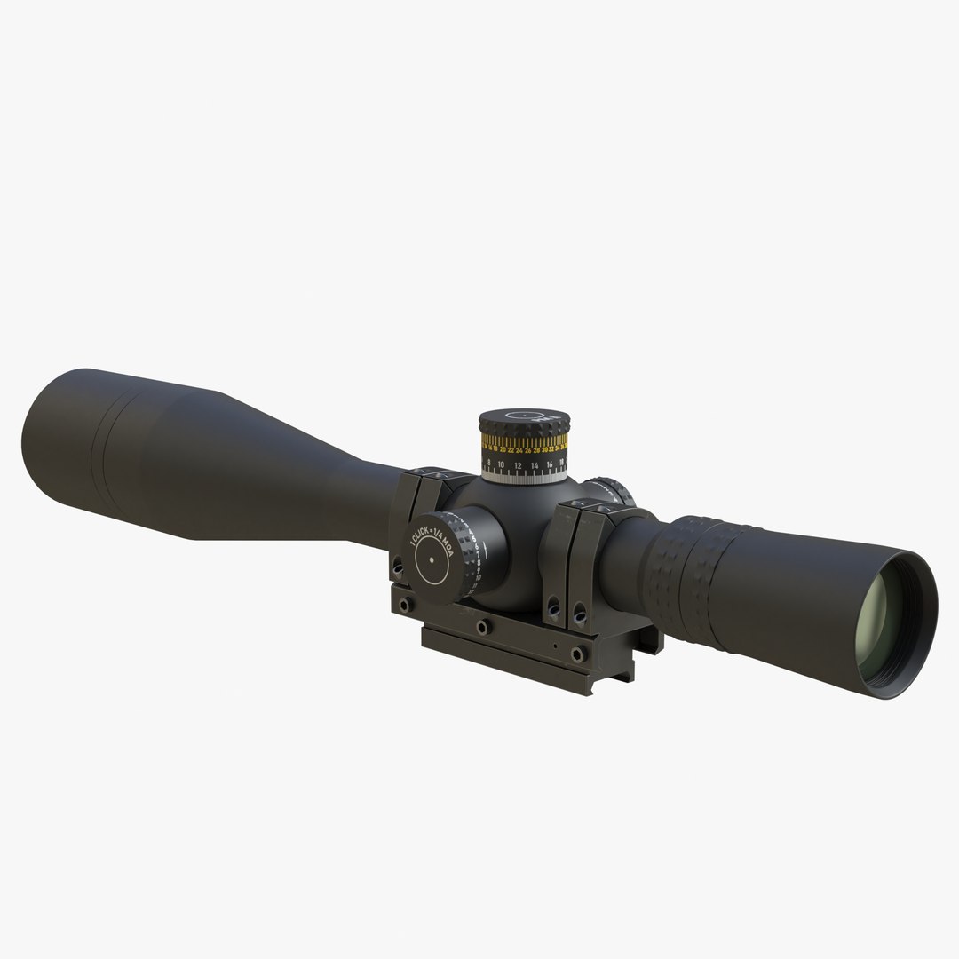 L96a1 Optical Sight 01 3D Model - TurboSquid 1338418
