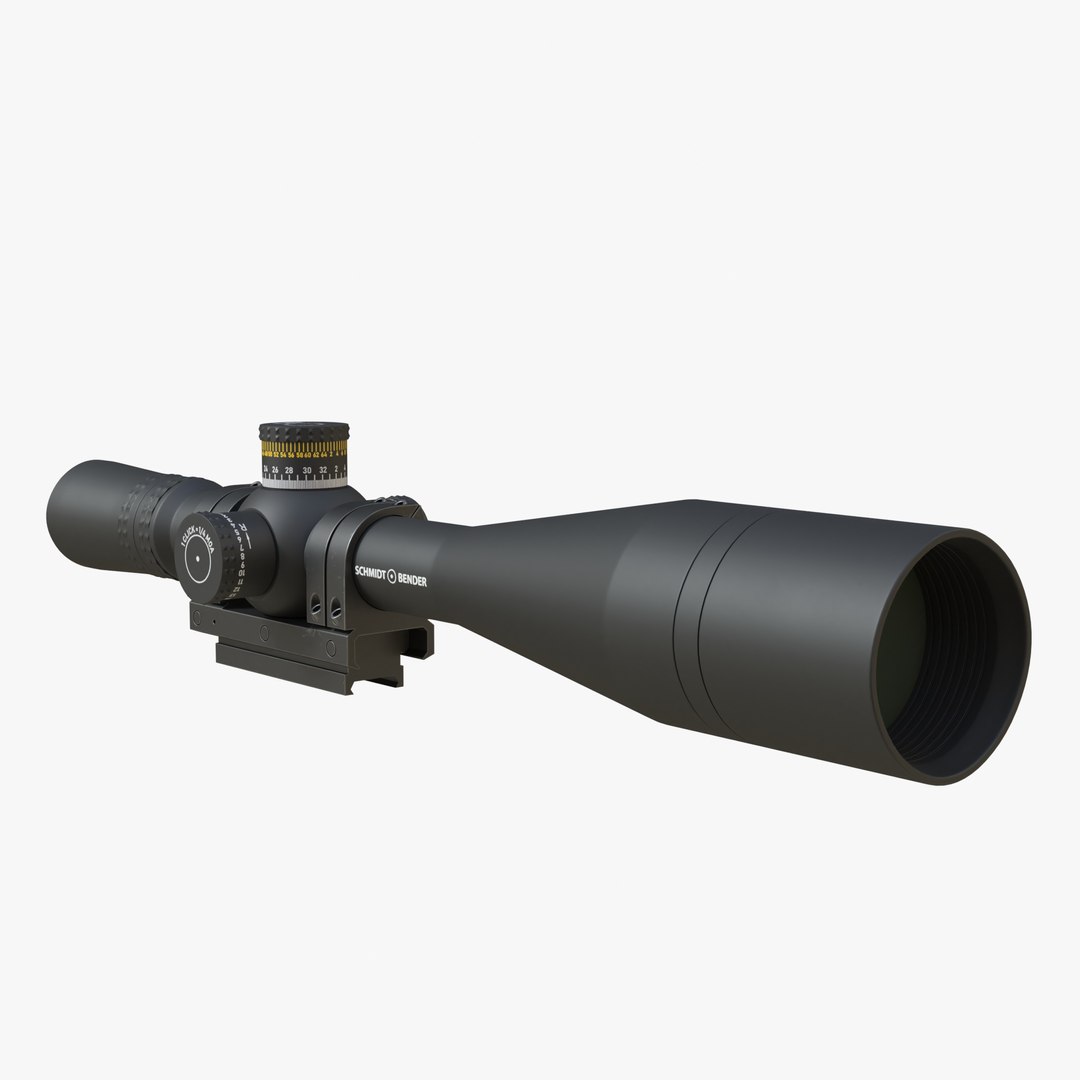 L96a1 Optical Sight 01 3D Model - TurboSquid 1338418