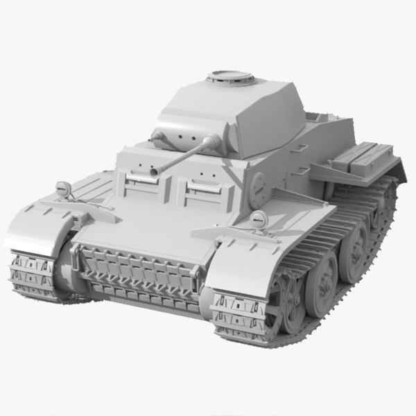 3D panzer 2 j - TurboSquid 1238687