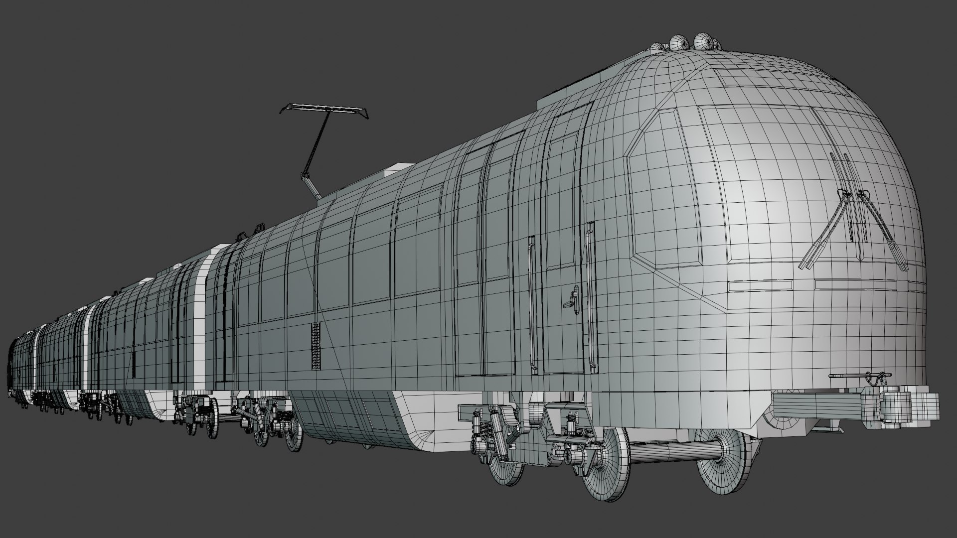 3D Passenger EMU Exterior - TurboSquid 2379969