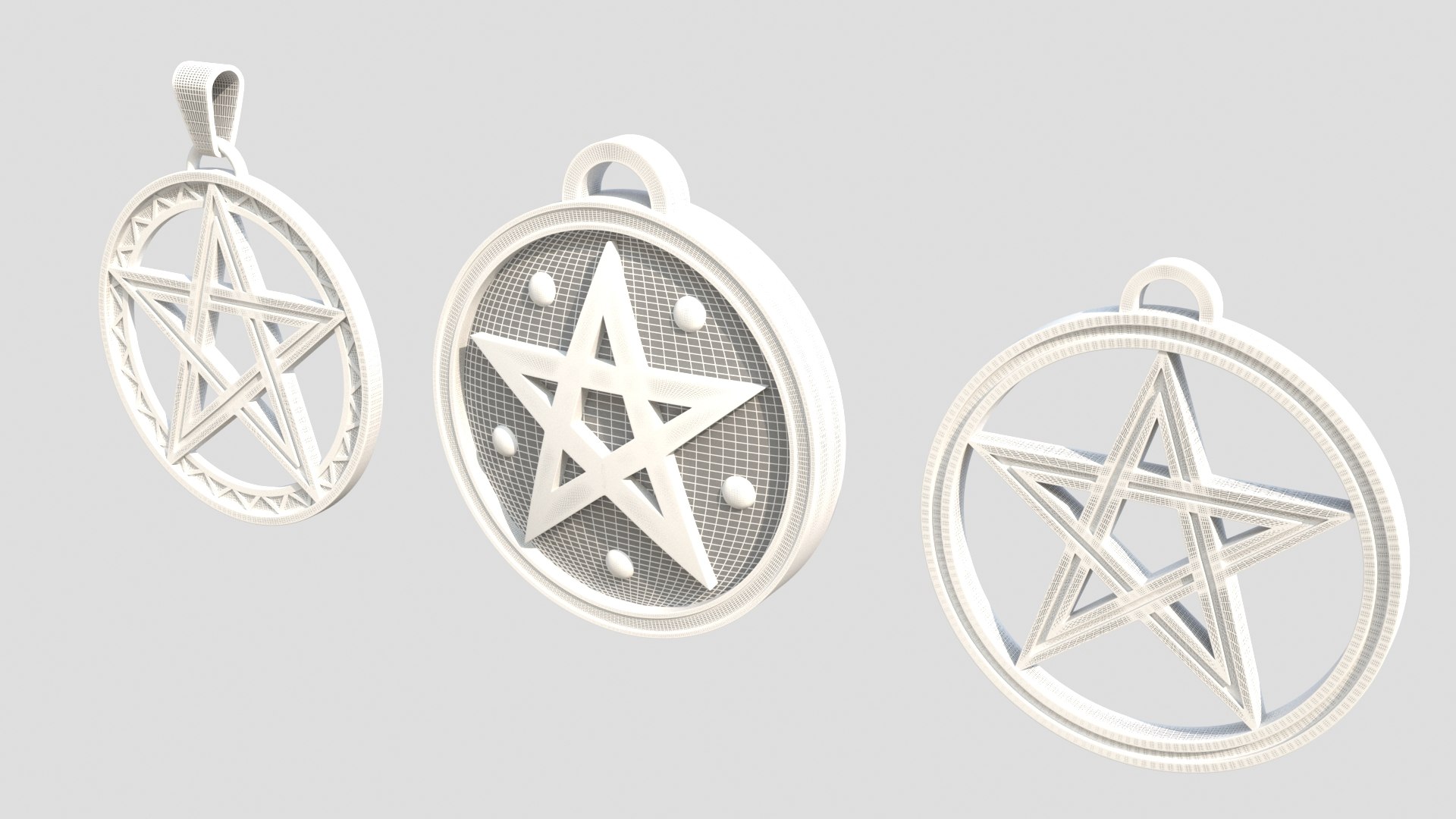 Amulets 3D Model - TurboSquid 2374108