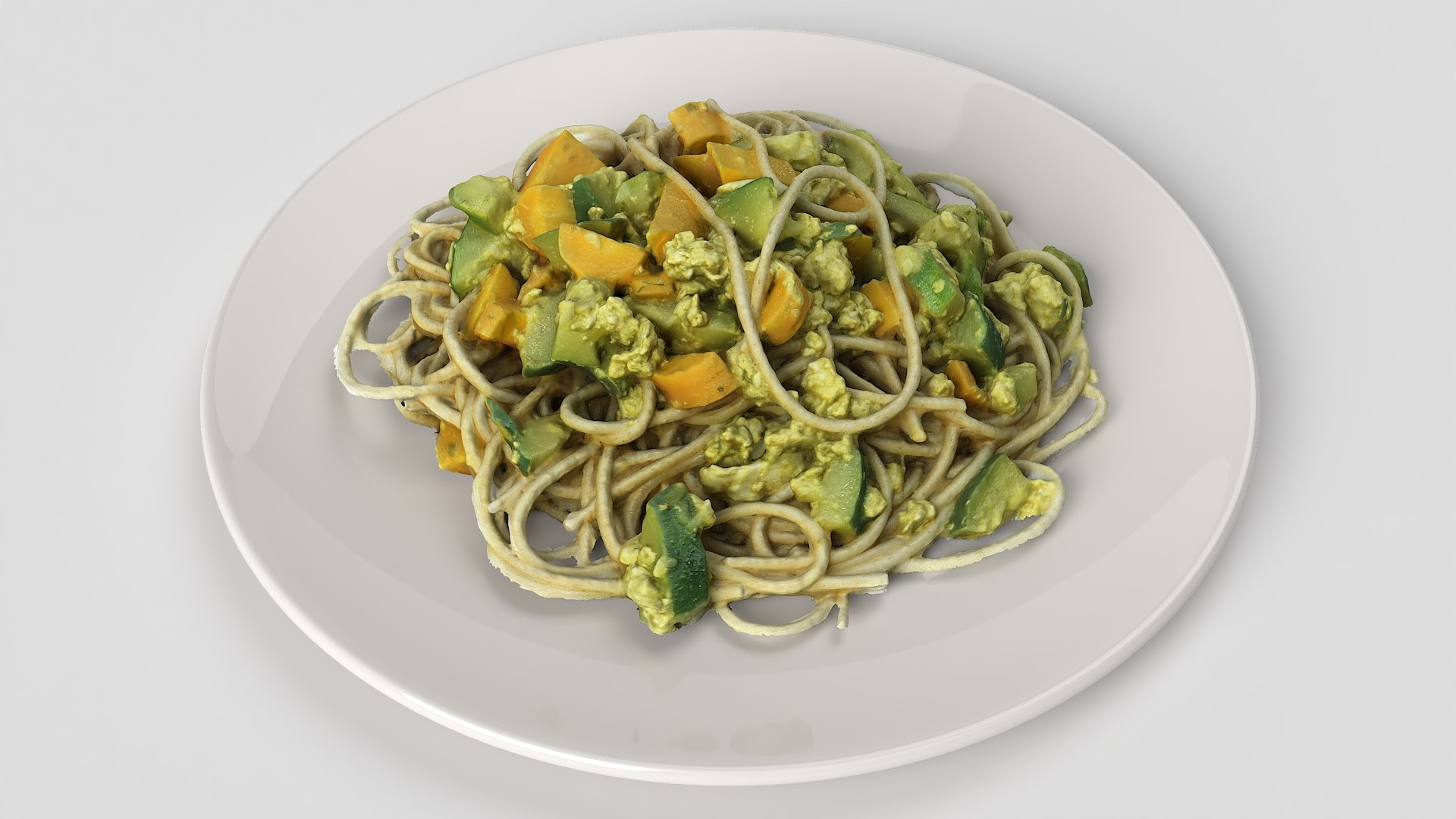 Lunch 22 Spaghetti 3D Model - TurboSquid 2107988