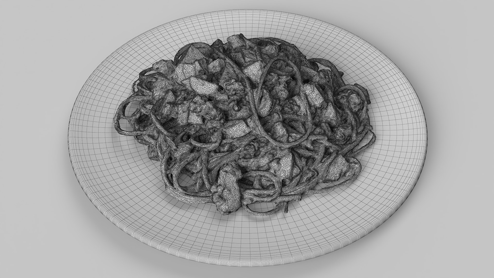 Lunch 22 Spaghetti 3D Model - TurboSquid 2107988