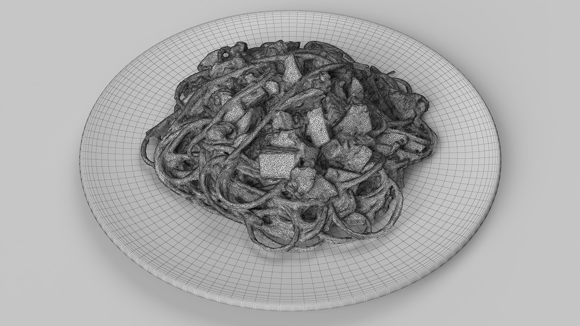 Lunch 22 Spaghetti 3D Model - TurboSquid 2107988