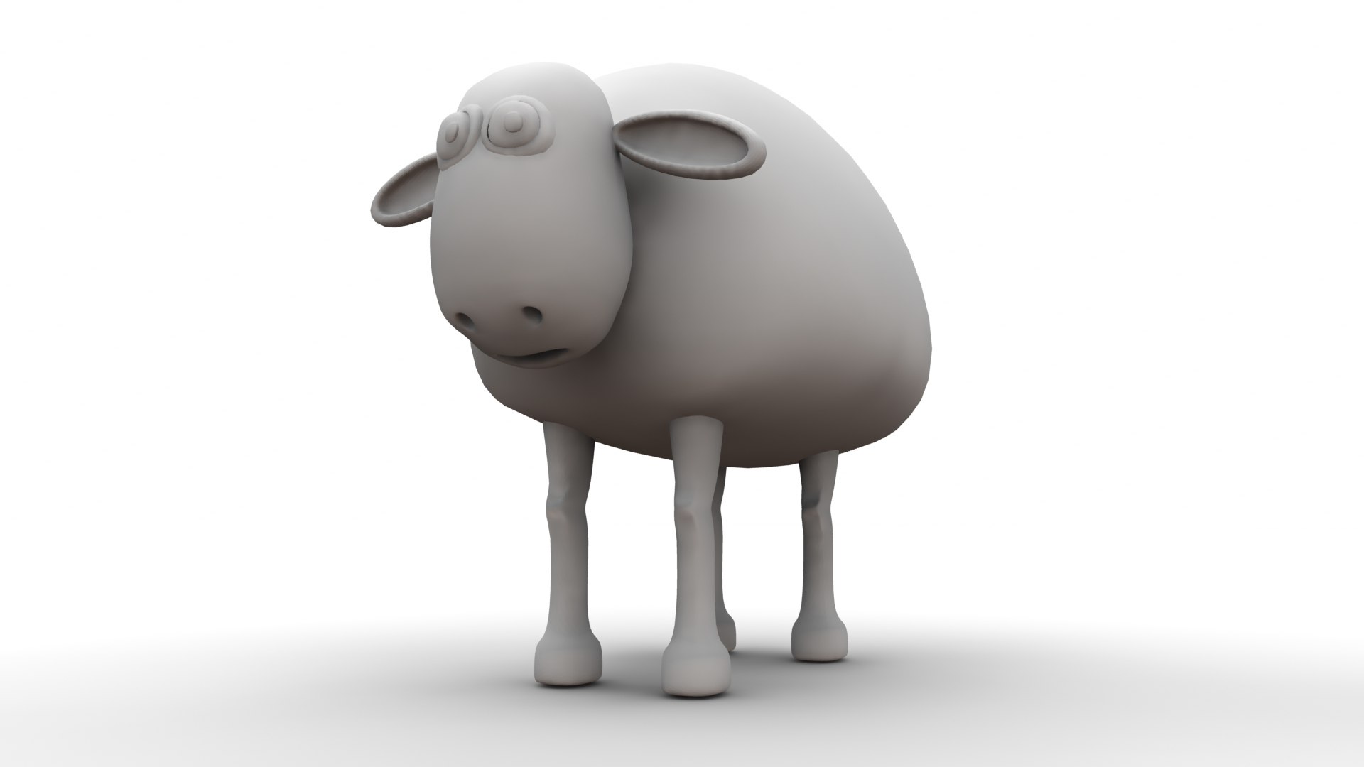 Sheep Character 3D Model - TurboSquid 1197713