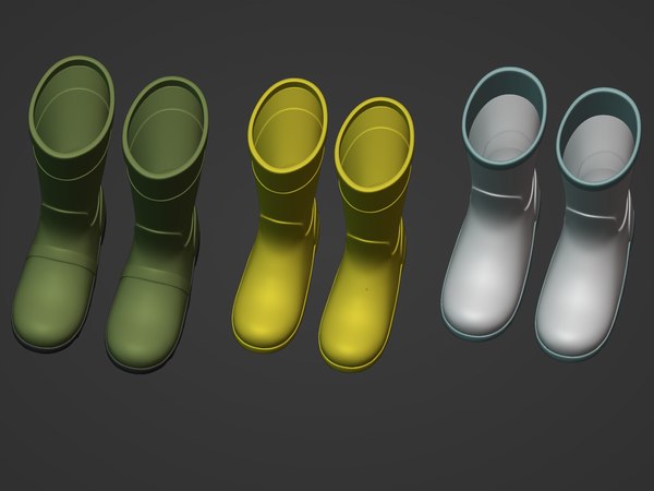 장화 3D 모델 - TurboSquid 1859020