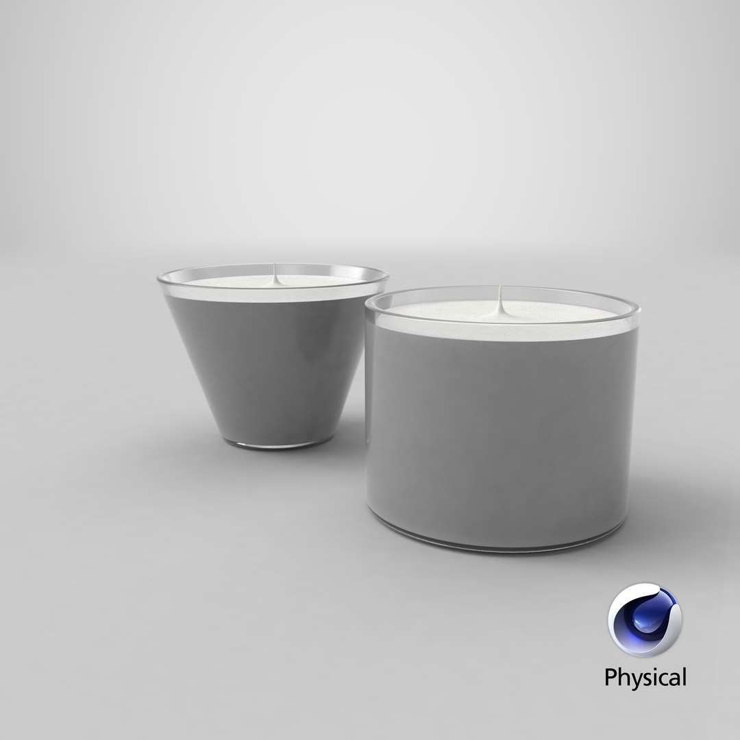 Simple candles 3D model - TurboSquid 1385074