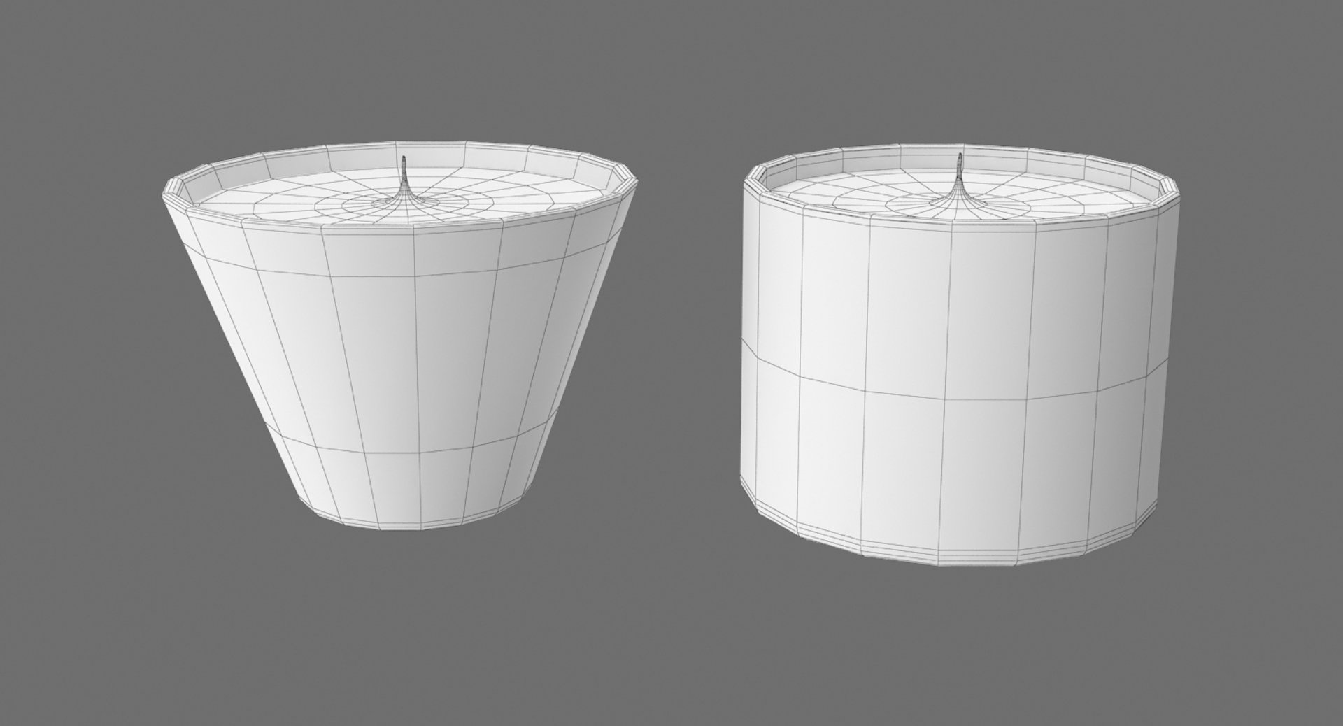 Simple candles 3D model - TurboSquid 1385074