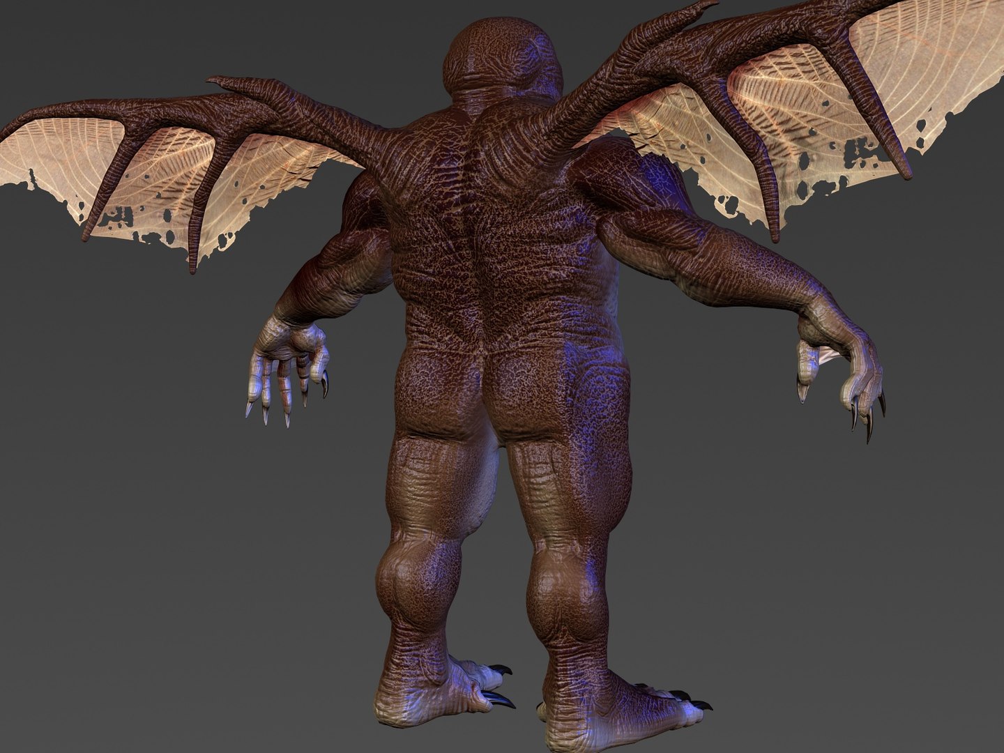 Cthulhu Lovecraft Creature 3d Model