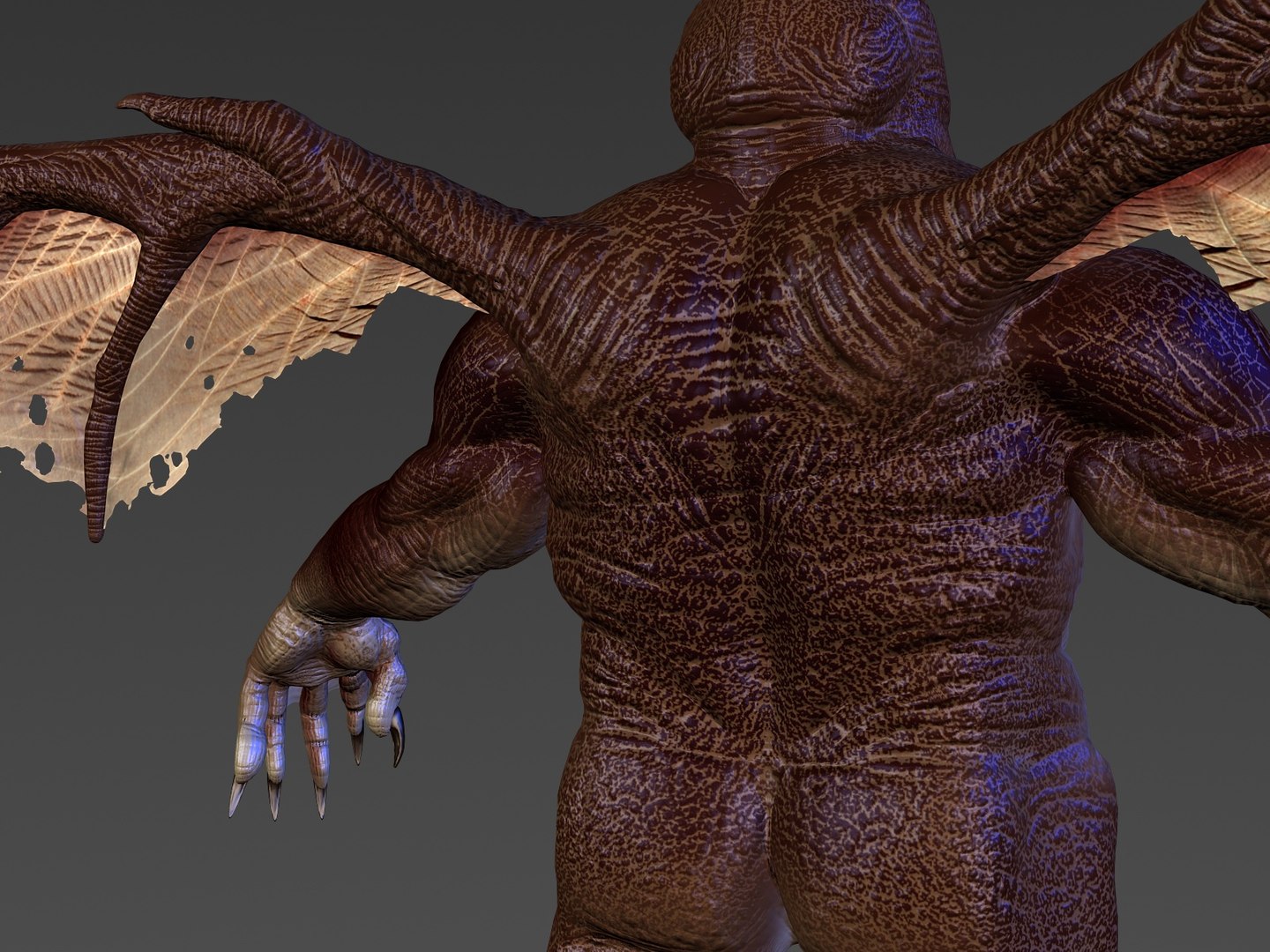 Cthulhu Lovecraft Creature 3d Model
