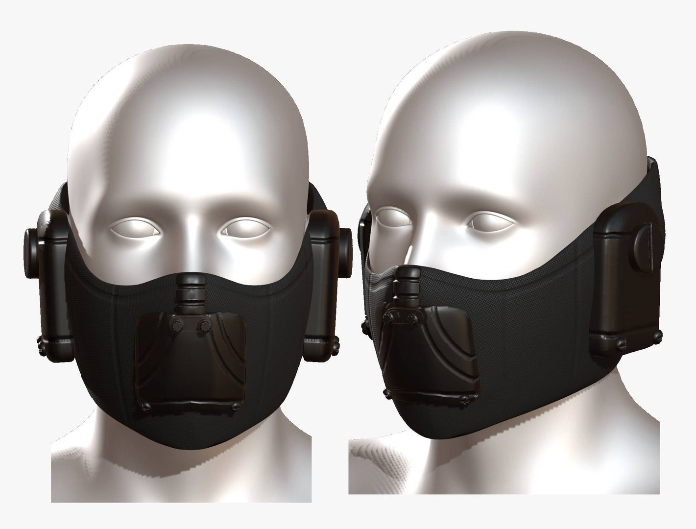 Gas mask 3D model - TurboSquid 1604284