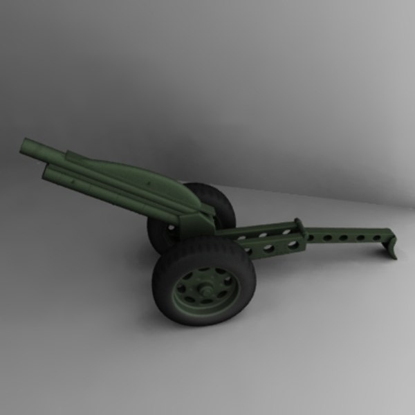 3ds m1a1 pack howitzer