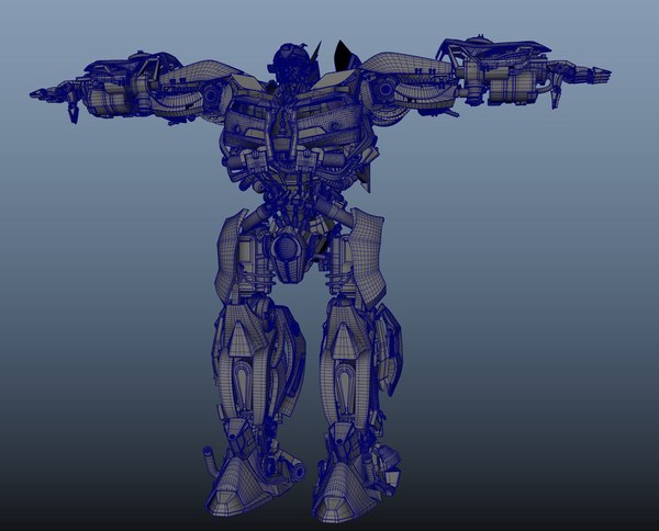 Transformers Bumblebee - Fully Rigged Textured 3D 모델 - TurboSquid 2026816
