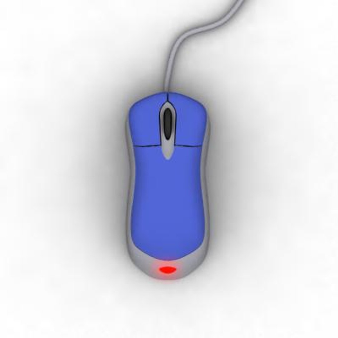 Optical Mouse 3d Model