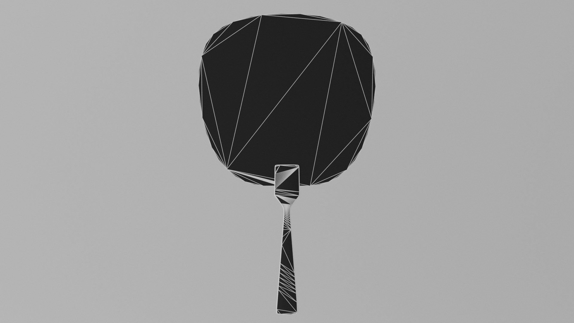 Japanese Traditional Hand Fan 3D Model - TurboSquid 2089156