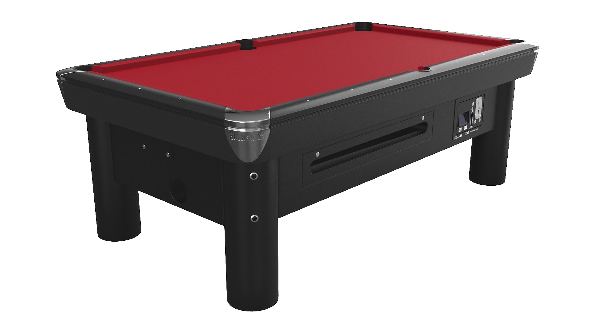 3D Pool Table Red Empty - TurboSquid 2217959