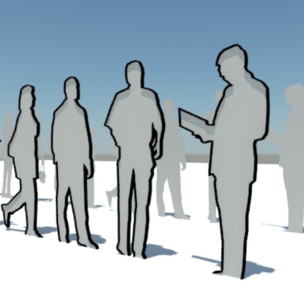 Silhouette 3D Models for Download | TurboSquid